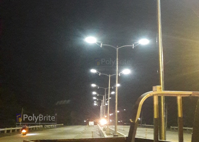 Double ARM All in one solar street lights